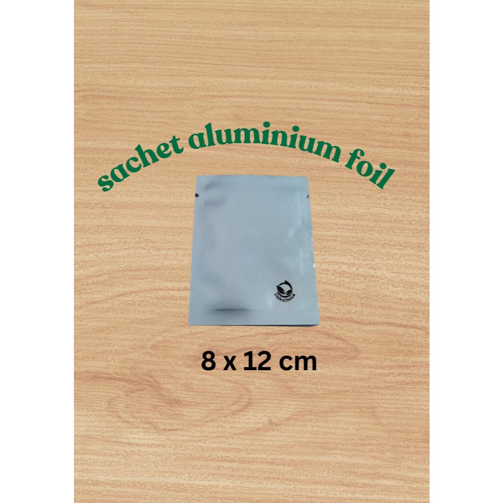 Jual PLASTIK SACHET BAG 8 x 12 CM | SASET ALUMUNIUM FOIL | Alumunium ...
