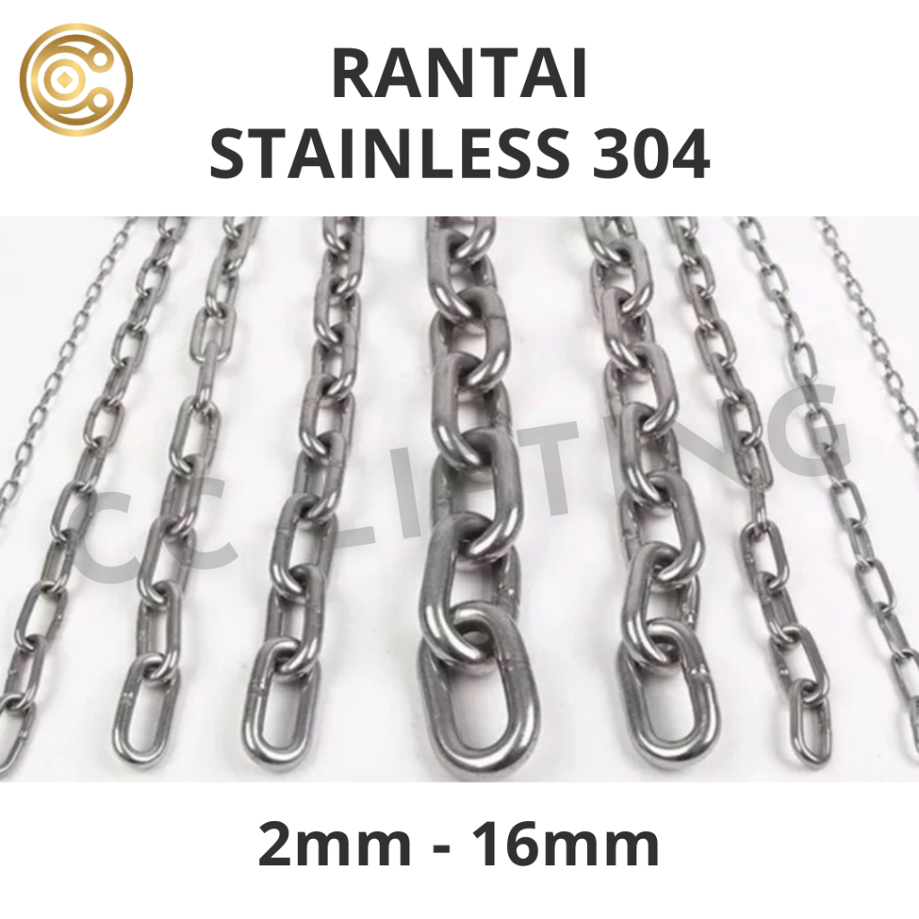 Jual Rantai Stainless 2mm 304 / Rantai Kapal Stainless Steel 2mm ...