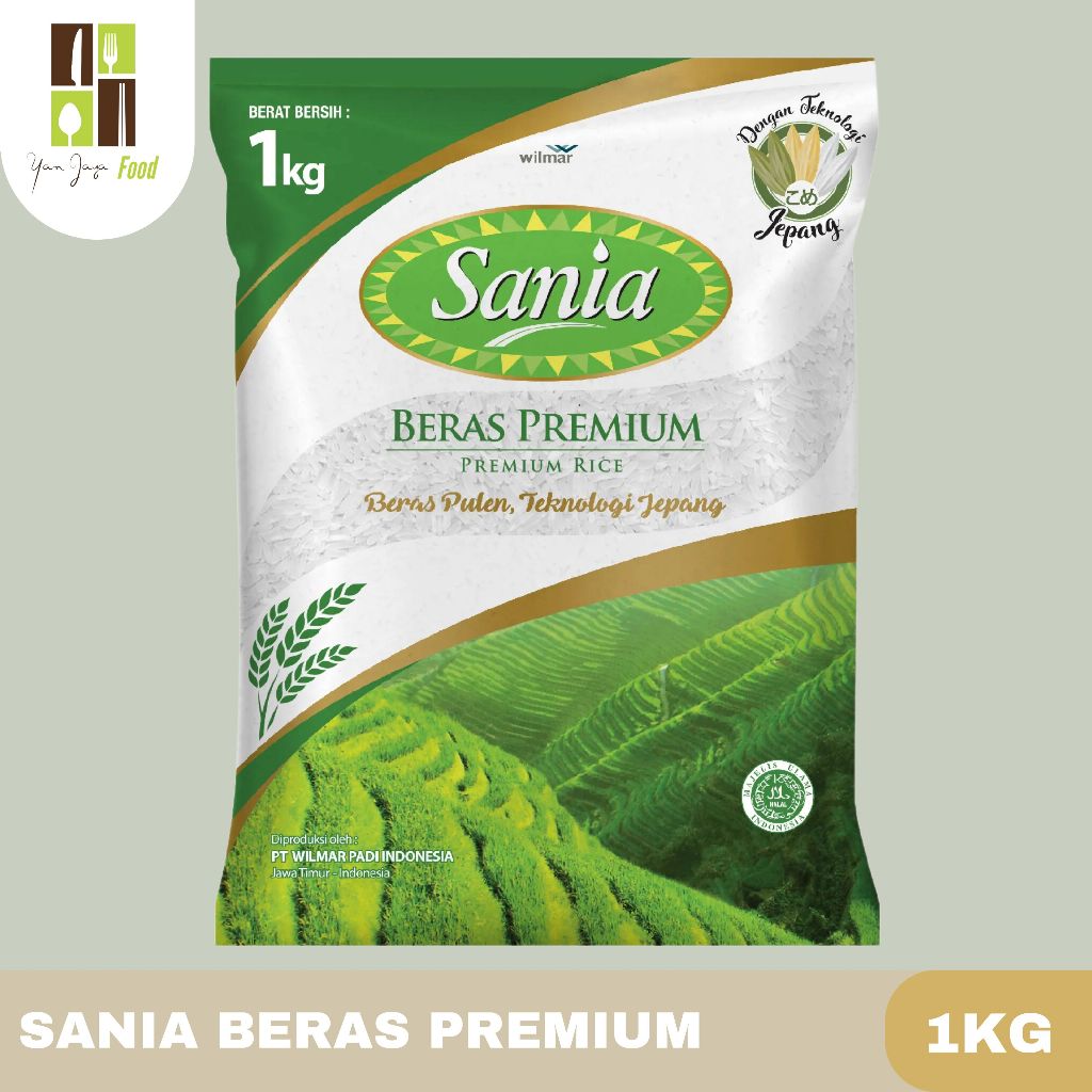 Jual Sania Beras Premium/ Beras Sania Kemasan 1 Kg | Shopee Indonesia