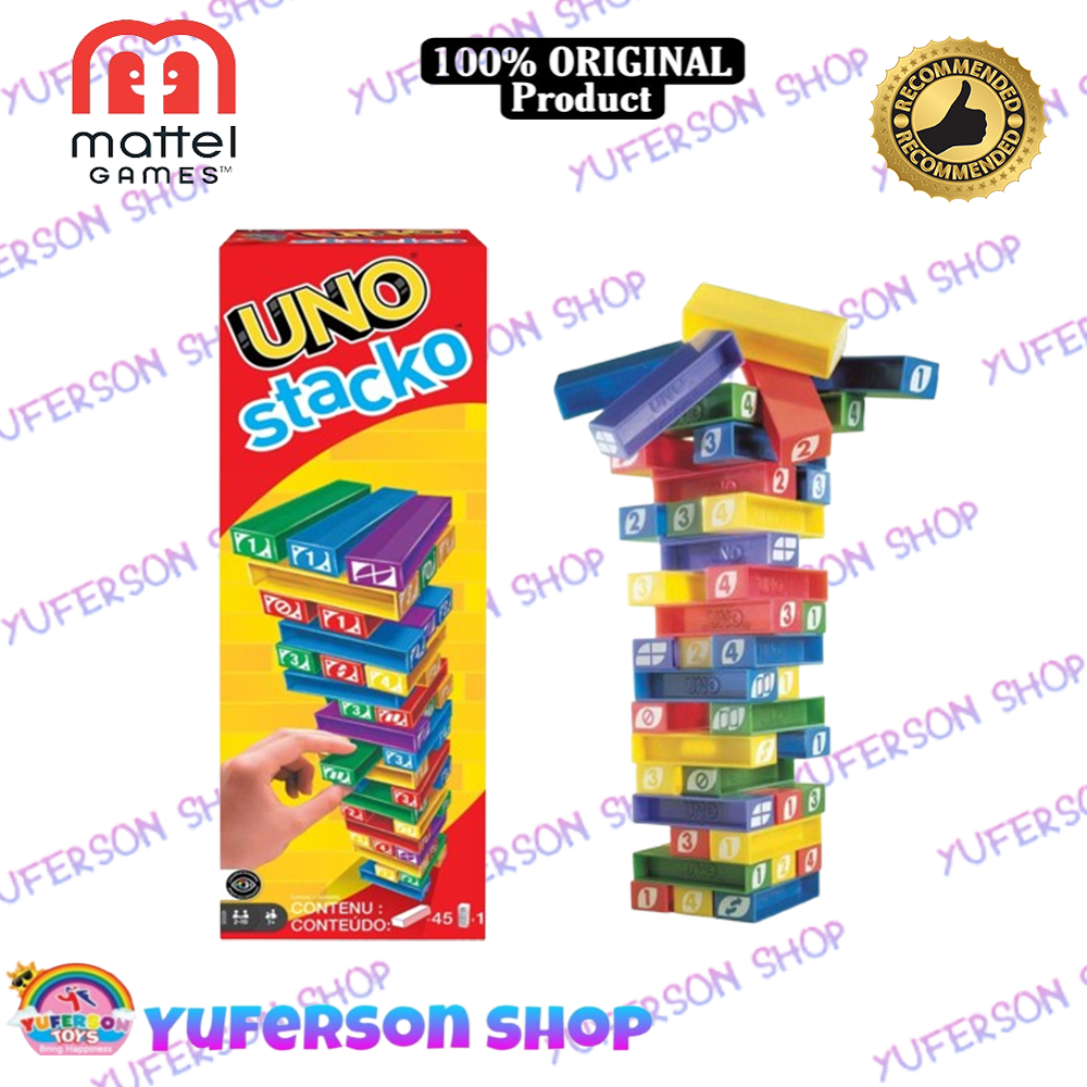 Jual UNO Stacko Game Mattel Games | Shopee Indonesia