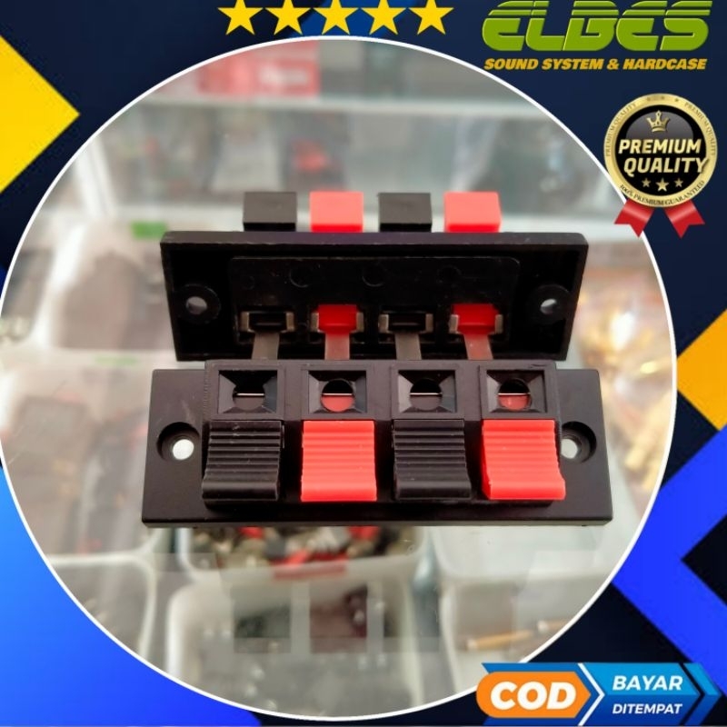 Jual TERMINAL SPEAKER 4 PIN BESAR | Shopee Indonesia