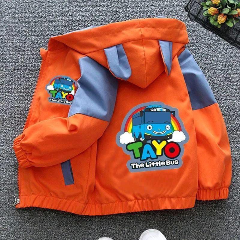 Jual jaket anak usia 1-12 tahun// jaket karakter//jaket gambar tayo ...