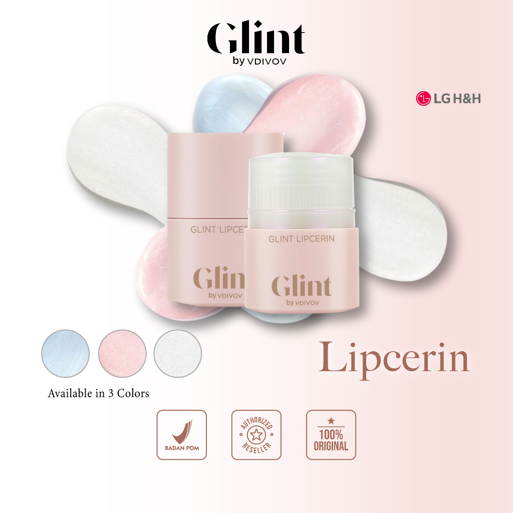 Jual GLINT Lipcerin (3 Colors) | Lip Care with Pearly Texture, Long ...