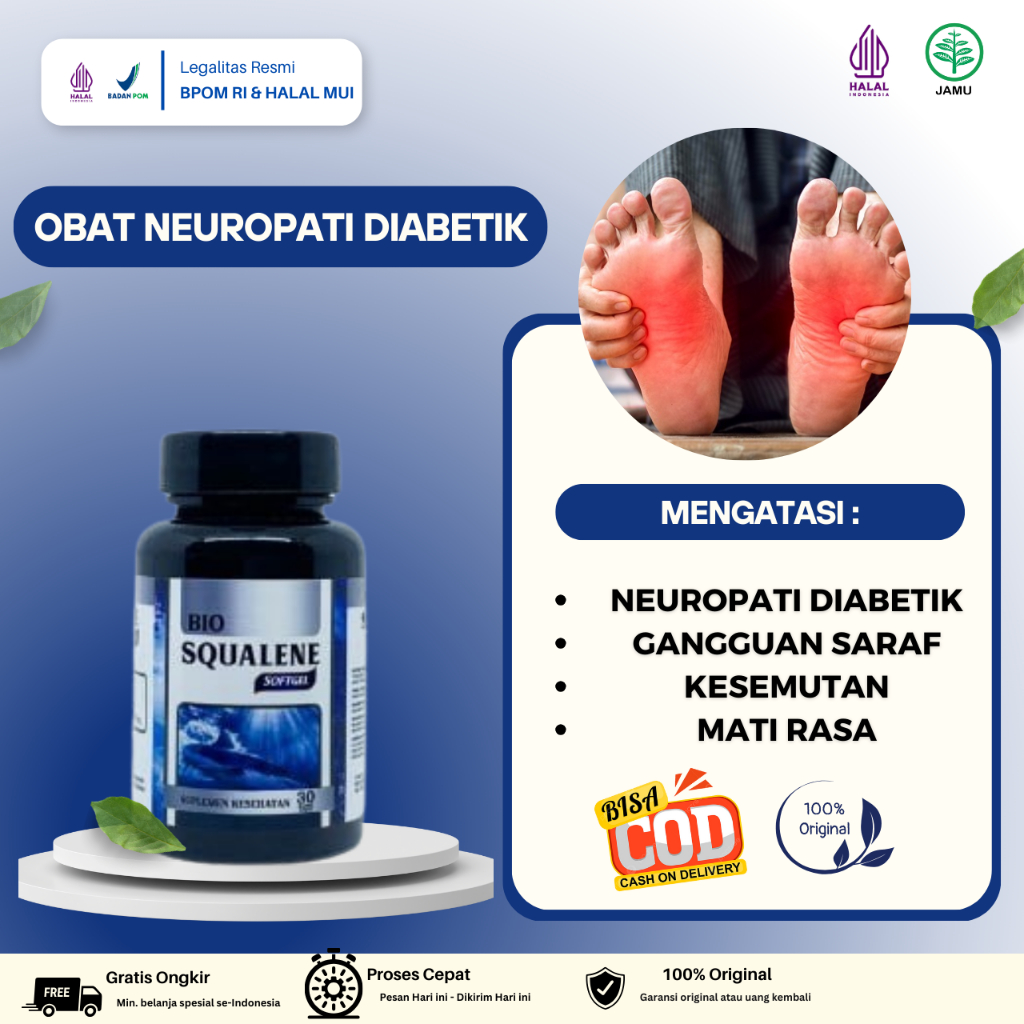 Jual Obat Neuropati Diabetik, Obat Saraf Neuropati, Obat Gangguan Saraf ...
