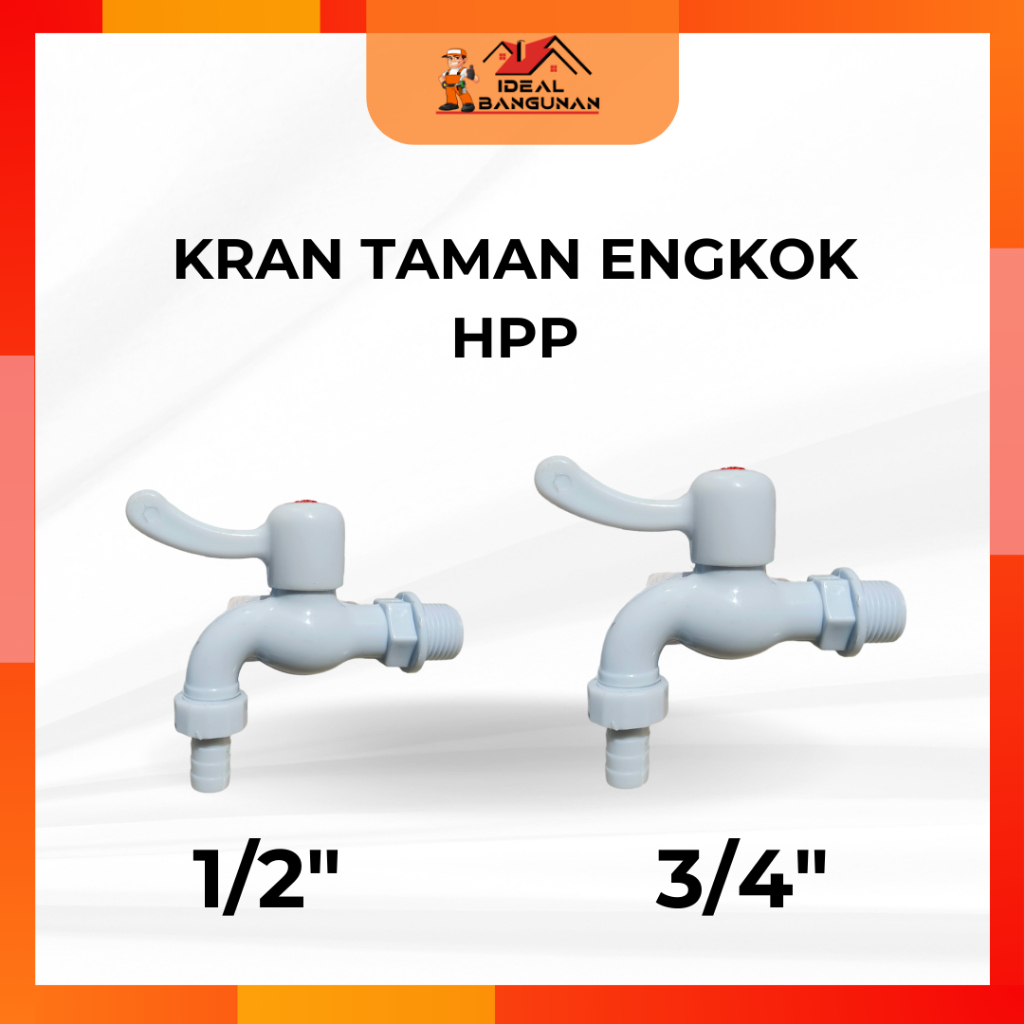 Jual [READY] KRAN TAMAN ENGKOK HPP | KRAN TAMAN BAHAN PVC WARNA PUTIH ...