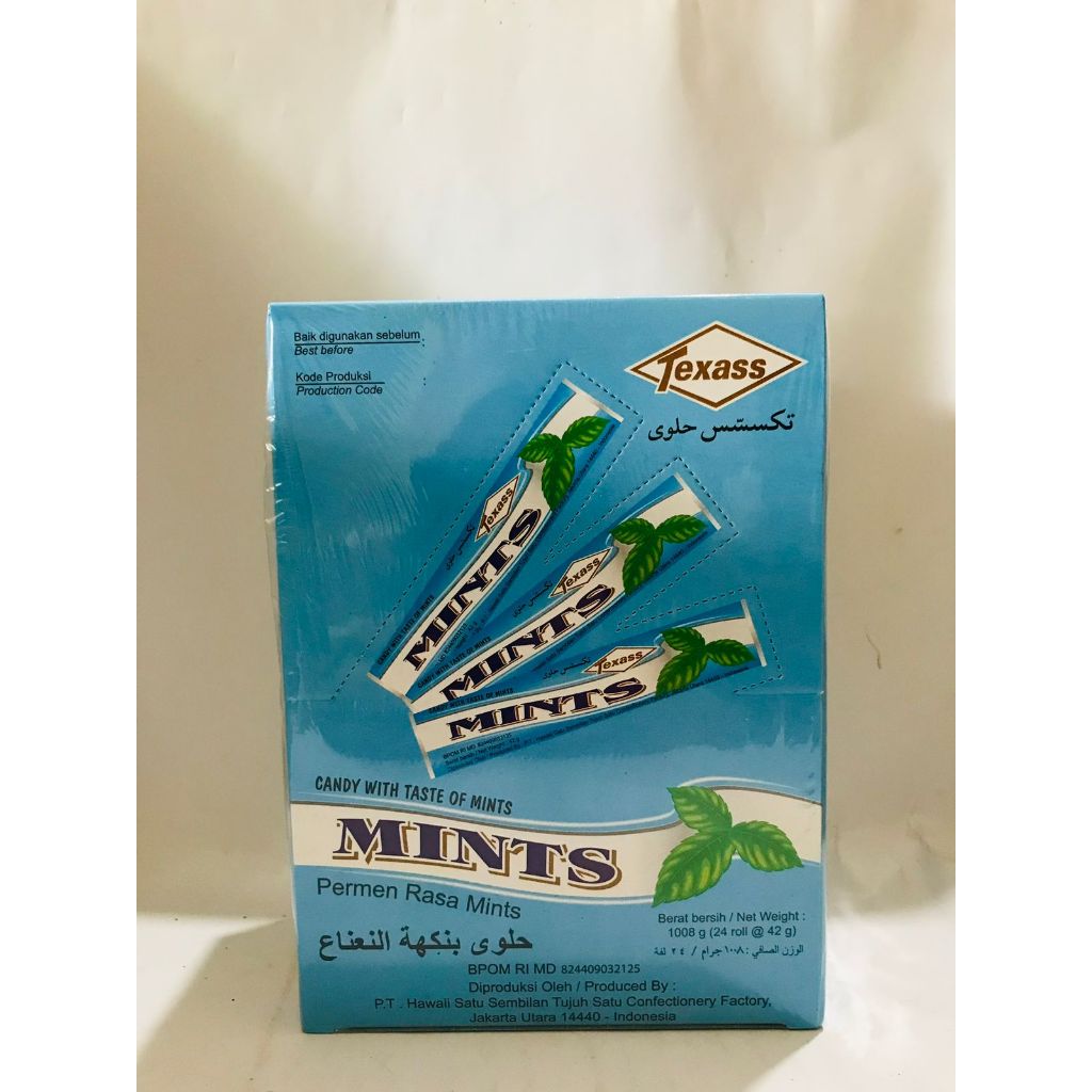 Jual Permen Texas Roll 1008gr Box | Shopee Indonesia