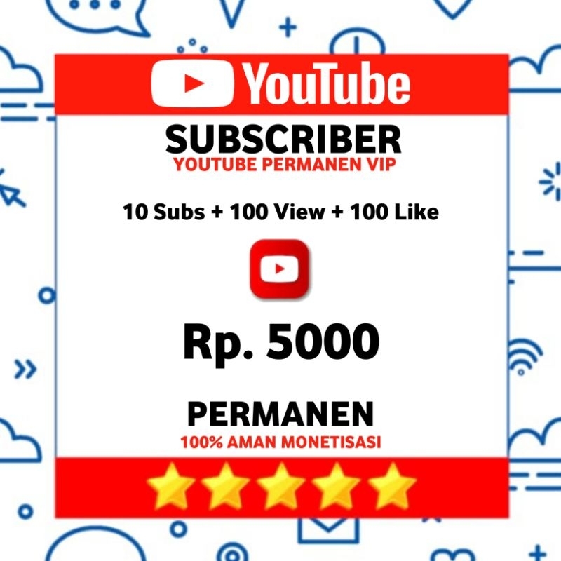Jual YOUTUBE SUBS NON DROP || LENGKAP SUBSCRIBE VIEW LIKE BERGARANSI ...