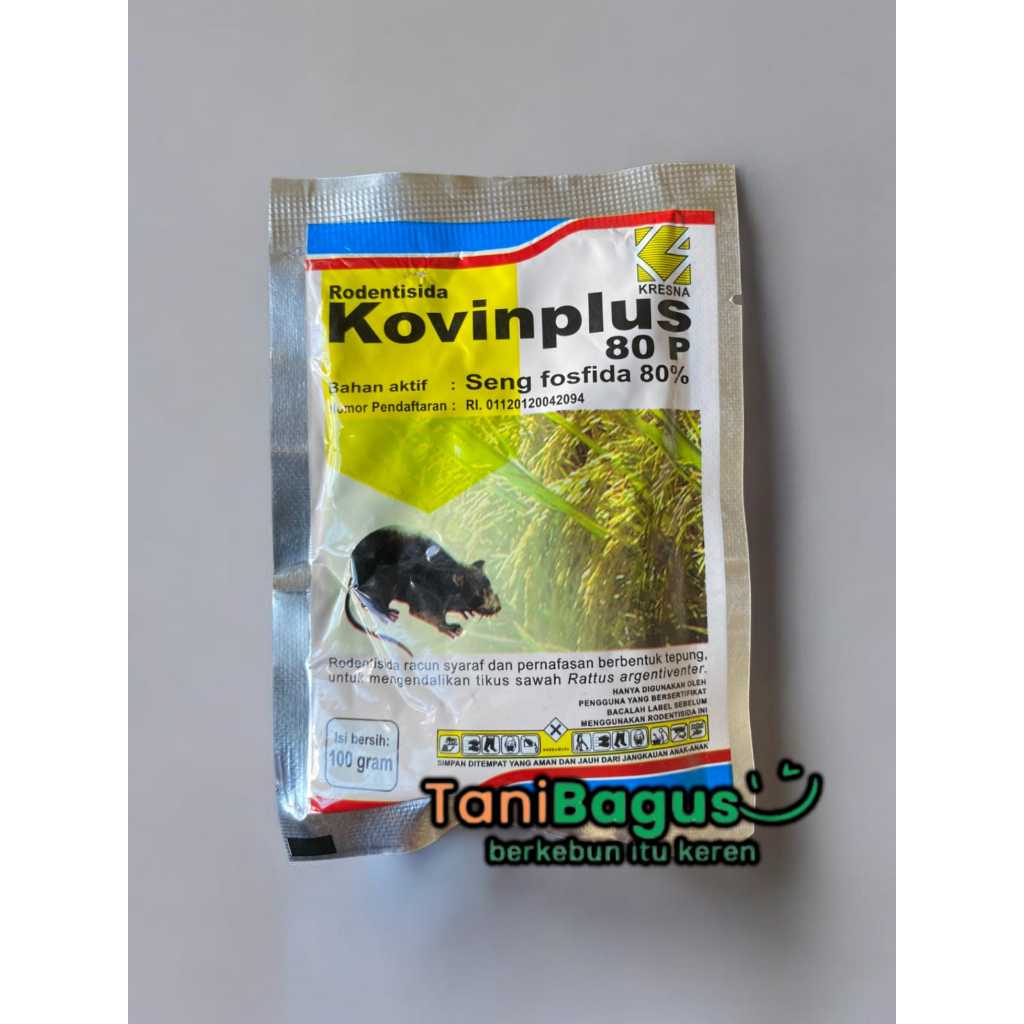 Jual RODENTISIDA KOVIN PLUS 80 P - 100 GRAM | Shopee Indonesia