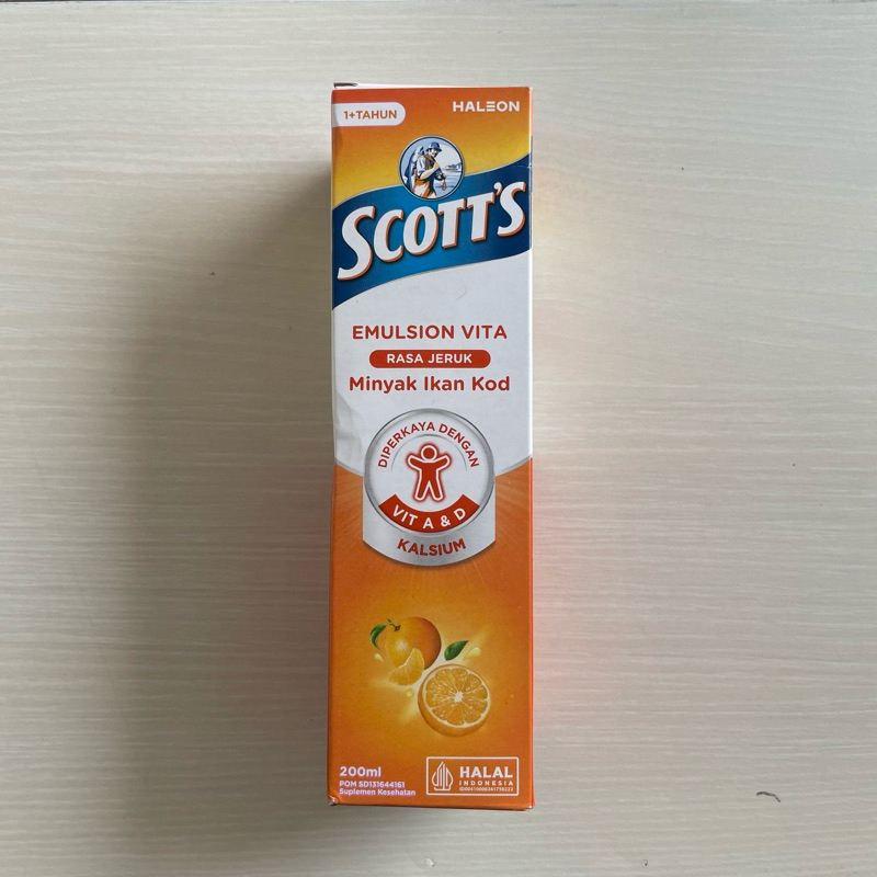 Jual Scott’s Emulsion Vita Sirup | Shopee Indonesia