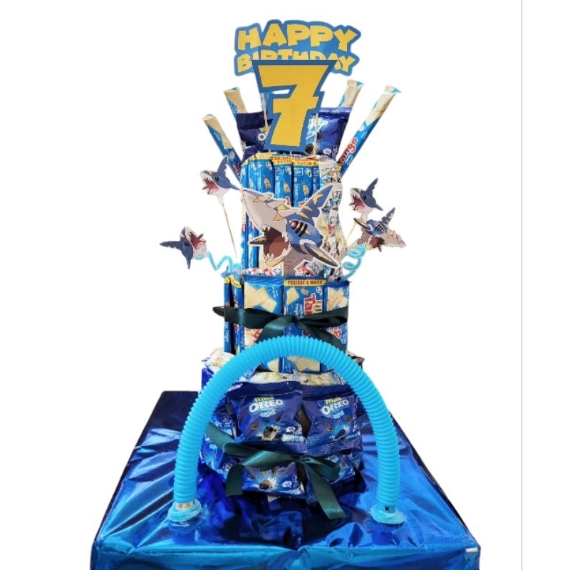 Jual snack tower untuk ulang tahun anak | Shopee Indonesia
