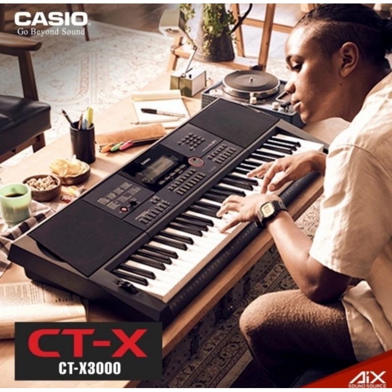 Jual Digital Keyboard CASIO CTX 3000 CTX3000 CT X3000 61-Keys ORIGINAL Garansi Resmi | Shopee ...