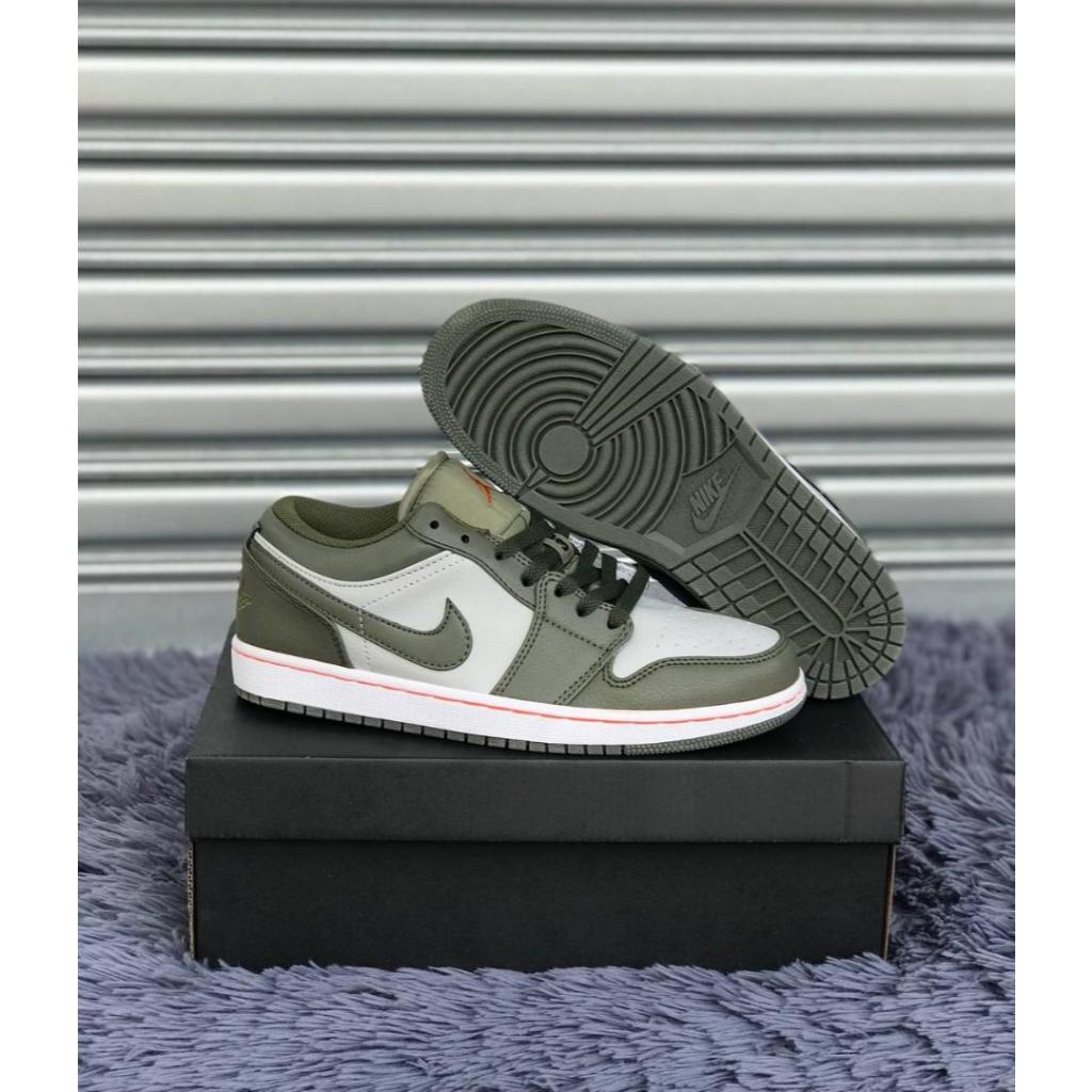 Jual SEPATU JORDAN LOW MILITARY GREEN/HIJAU ARMY TERBARU PRIA WANITA ...