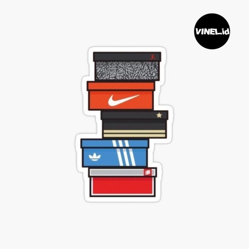 Jual Stiker box sepatu | stiker box sepatu keren | Shopee Indonesia
