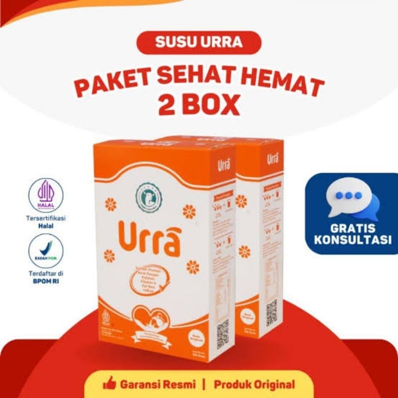 Jual Paket 2 Box Susu Urra - Susu Kambing Original Anti Prengus Sumber ...