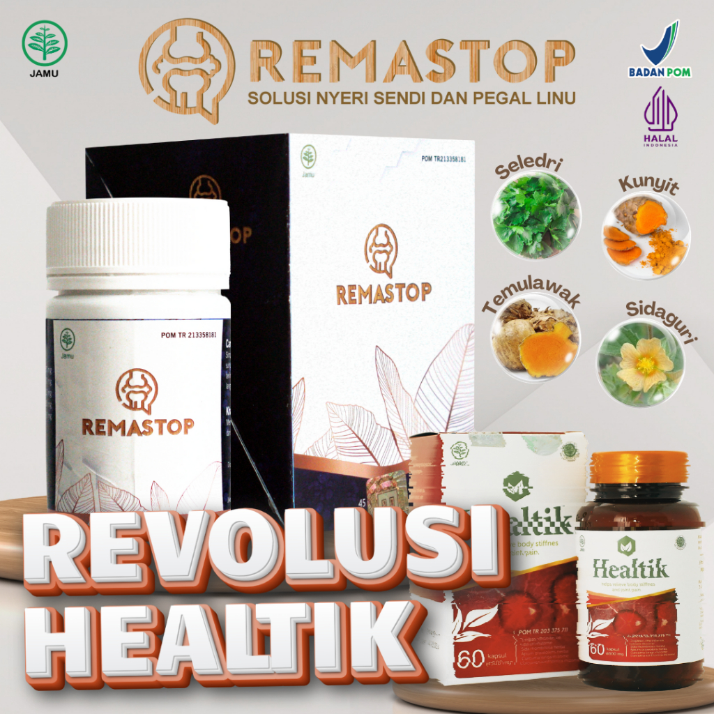 Jual Remastop Revolusi Healtik Herbal Original Obat Untuk Nyeri Sendi ...