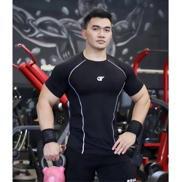 Jual Baju GEMA WT Dragon | fitness | gym kaos olahraga dryfit lari gym ...