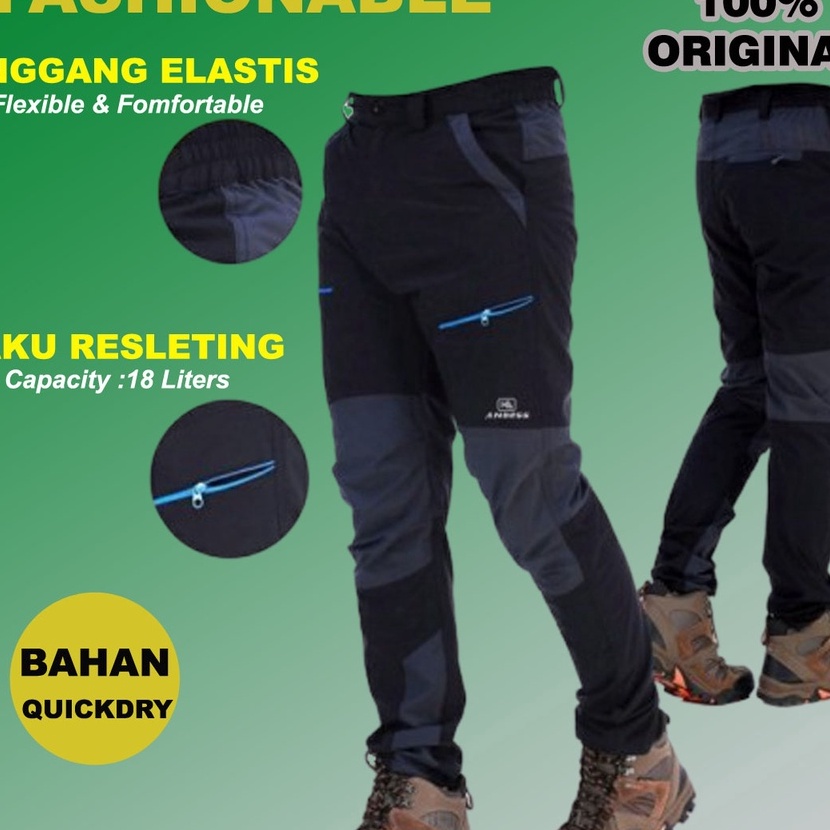 Jual KF7 Andess Celana Gunung Quickdry | Shopee Indonesia