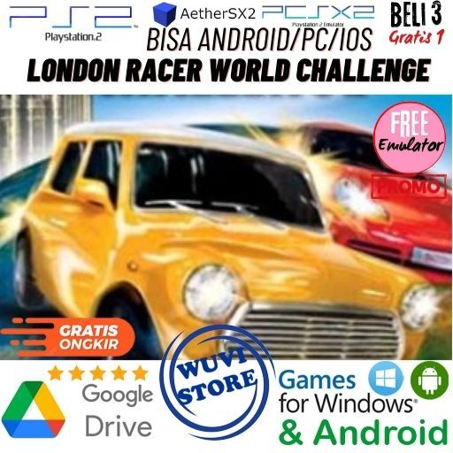 Jual PS 2 London Racer World Challenge | Bisa di PC / Android / IOS Plus Emulator | Beli 3 ...