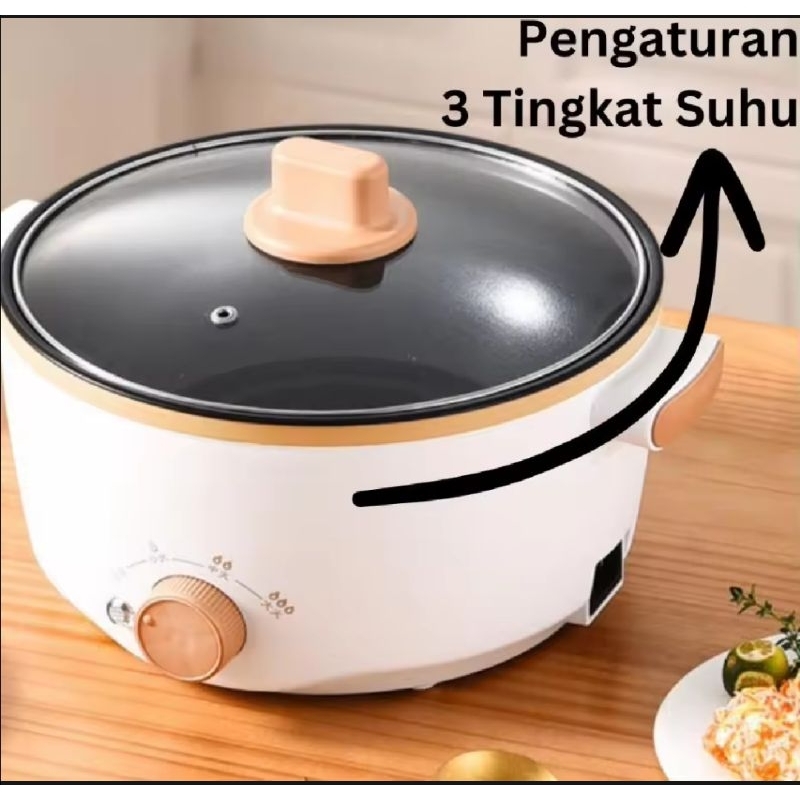 Jual Panci Listrik Jumbo Multifungsi Ukuran 3L | Shopee Indonesia