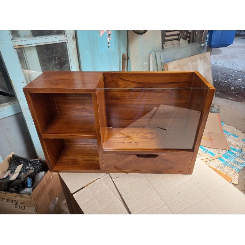 Jual laci + rak custom 7 | kayu jati suka woodcraft | Shopee Indonesia