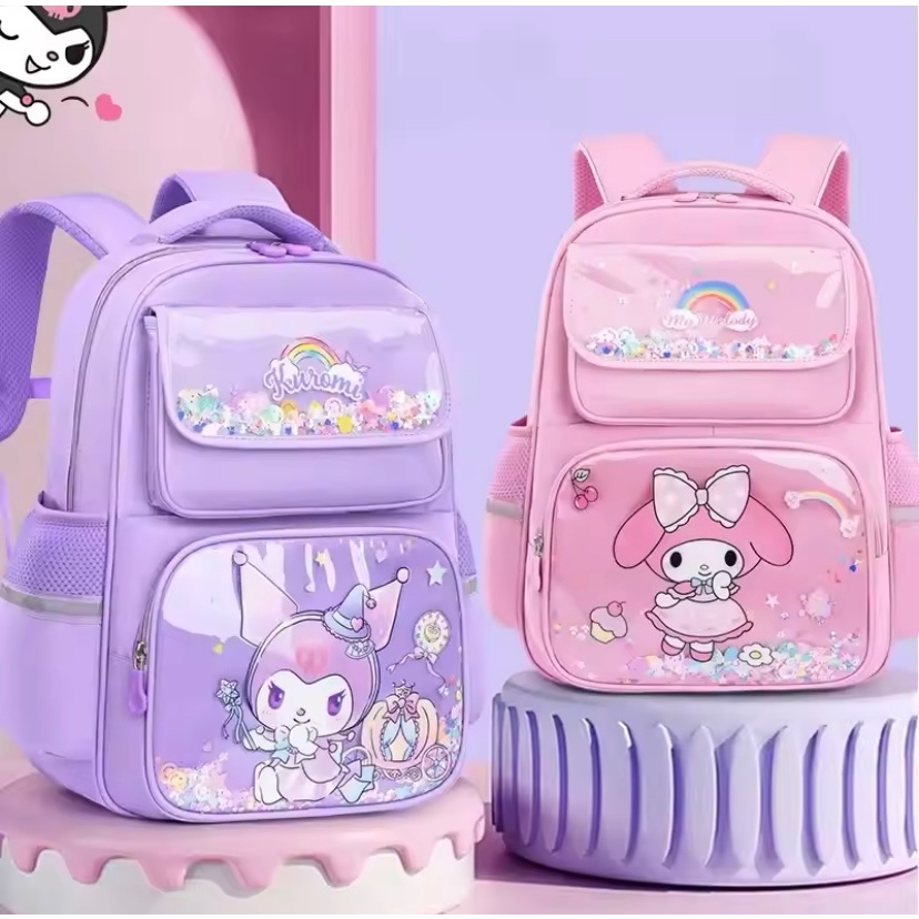 Jual Tas Ransel anak sekolah Tk/Sd viral kekinian karakter Kuromi/Sanrio/Melody/Cinamoroll Edisi ...