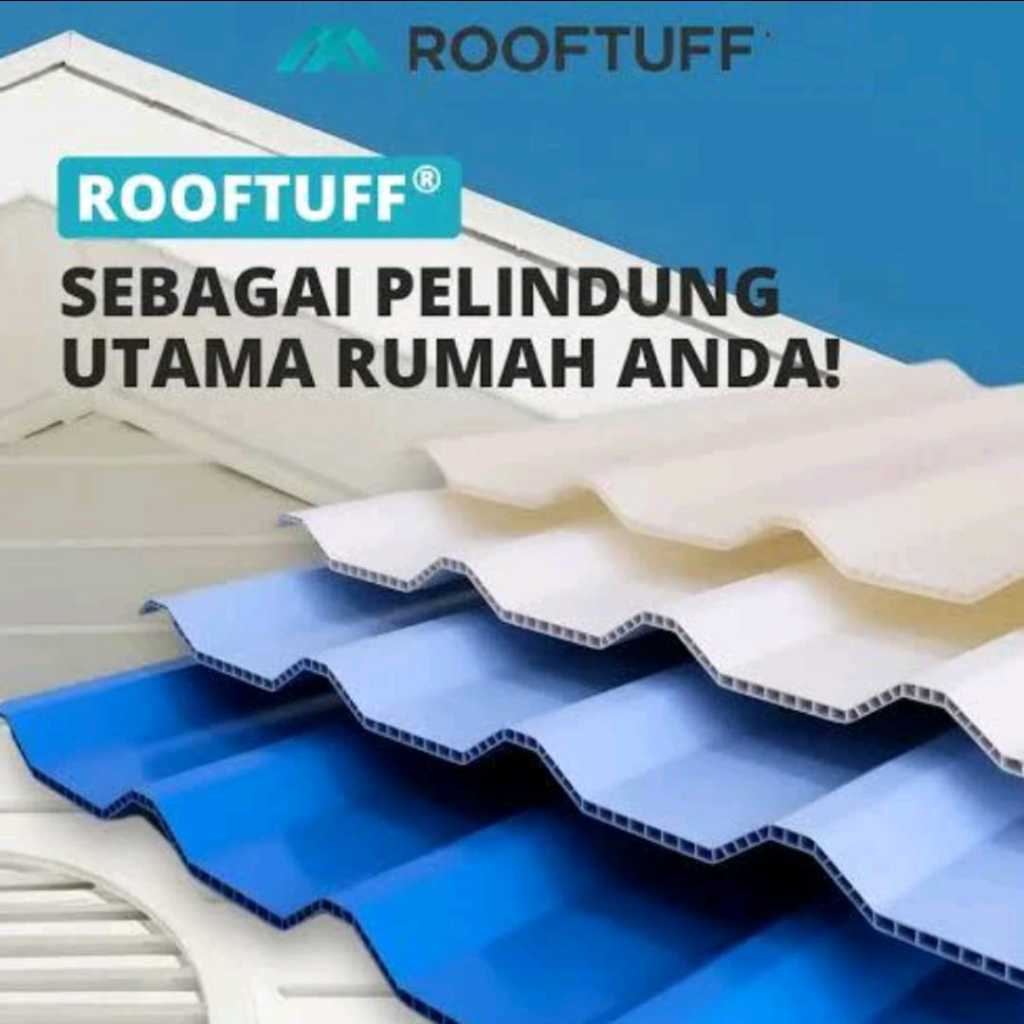 Jual atap Upvc double layer 10mm x84cmx eff 76cm ready 3,4,5,6mtr | Shopee Indonesia