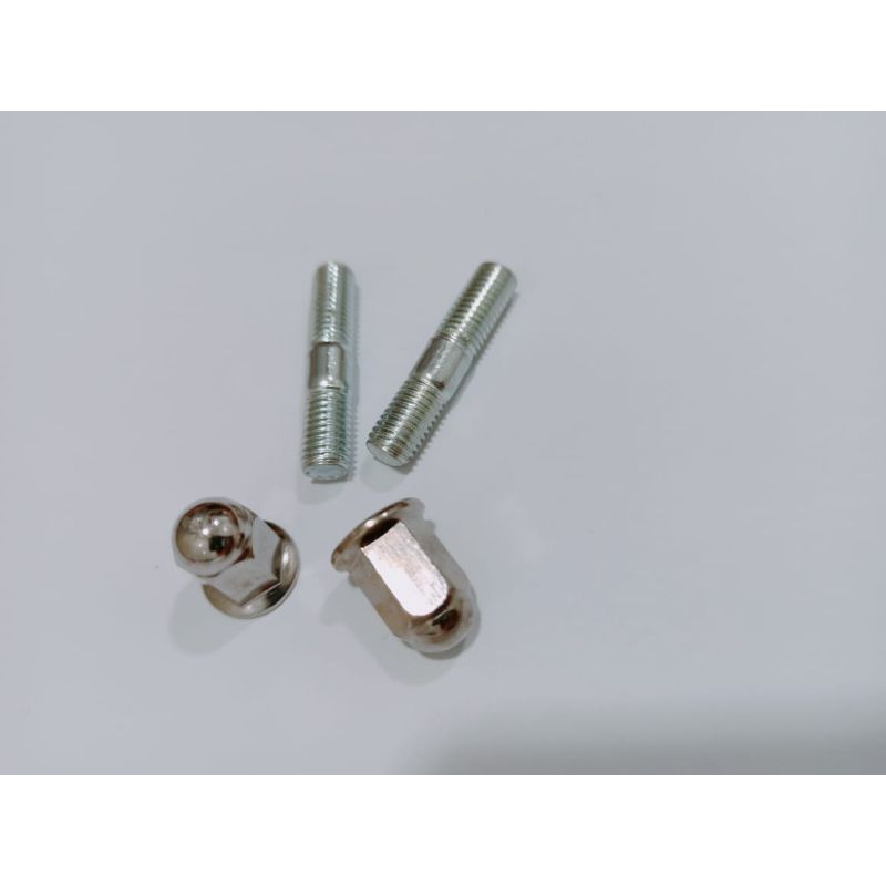 Jual (1set) Baut tanam M7/ DRAT 11 + Mur knlapot HONDA Vario 125 150 ...