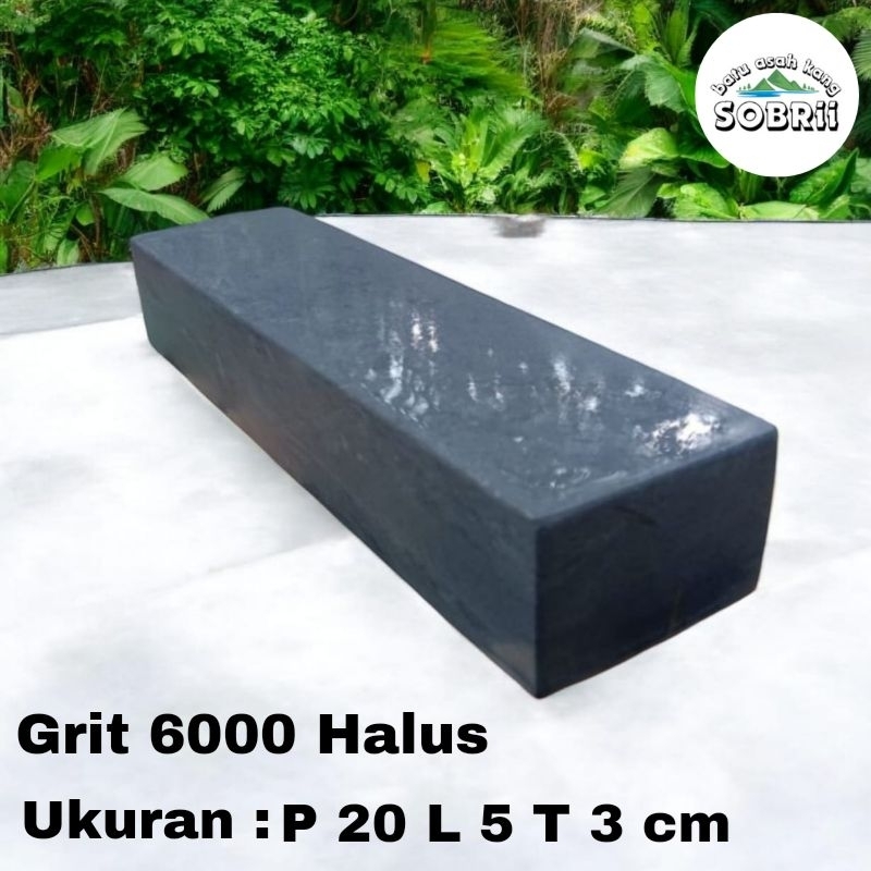 Jual Batu Asah Asli Alam Ukuran 20 x 5 x 3 Pengasah Asahan Pisau Golok ...
