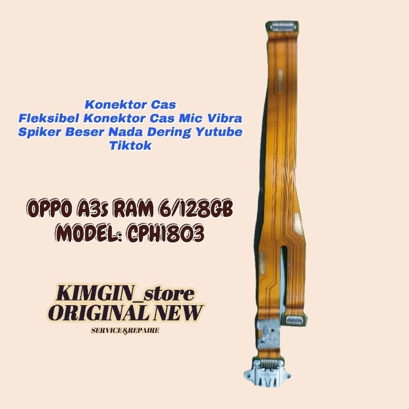 Jual Konektor Cas Fleksibel Konektor Cas Oppo A3s Ram 6/128Gb Model ...