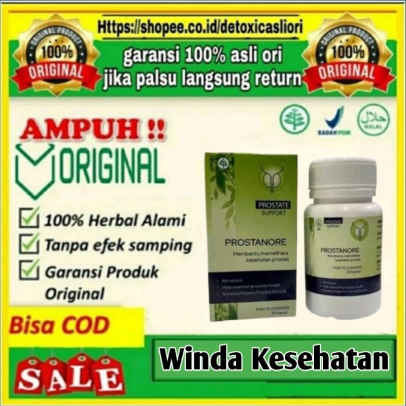 Jual PROSTANORE ASLI ORIGINAL OBAT PROSTAT AMPUH NYATA KHASIATNYA ...