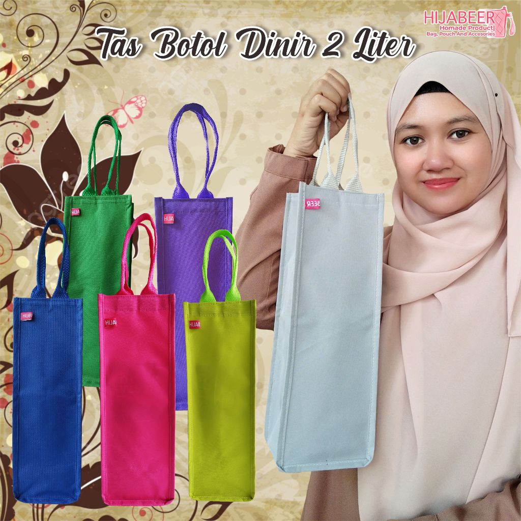 Jual Tas Jinjing Botol 2 Liter Bahan Sintetis Dinir D300 Tebal Tali ...