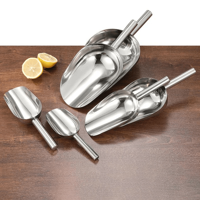 Jual Sendok Sekop Es Batu Stainless Steel Serbaguna Besar Kecil Jumbo ...