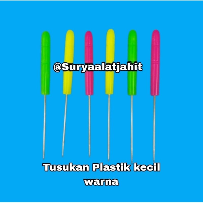 Jual Tusukan jarak plastik kecil warna =rp.1.800/1pcs | Shopee Indonesia