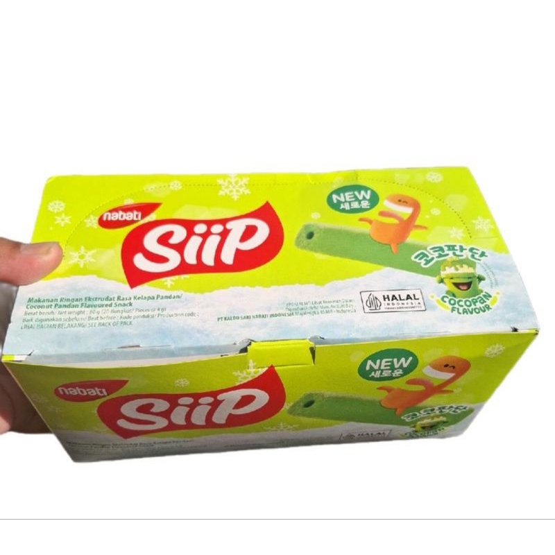 Jual NABATI SIIP COCOPANDAN NETTO 20 PCS X 4 GR | Shopee Indonesia