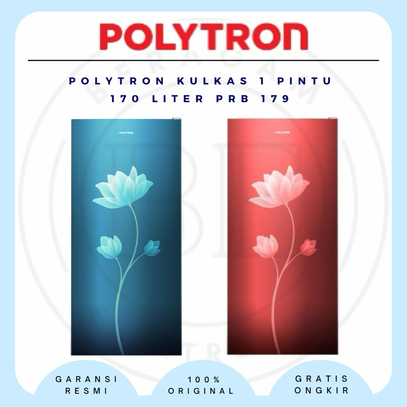 Jual Polytron Kulkas 1 Pintu 170 liter PRB 179 | Shopee Indonesia