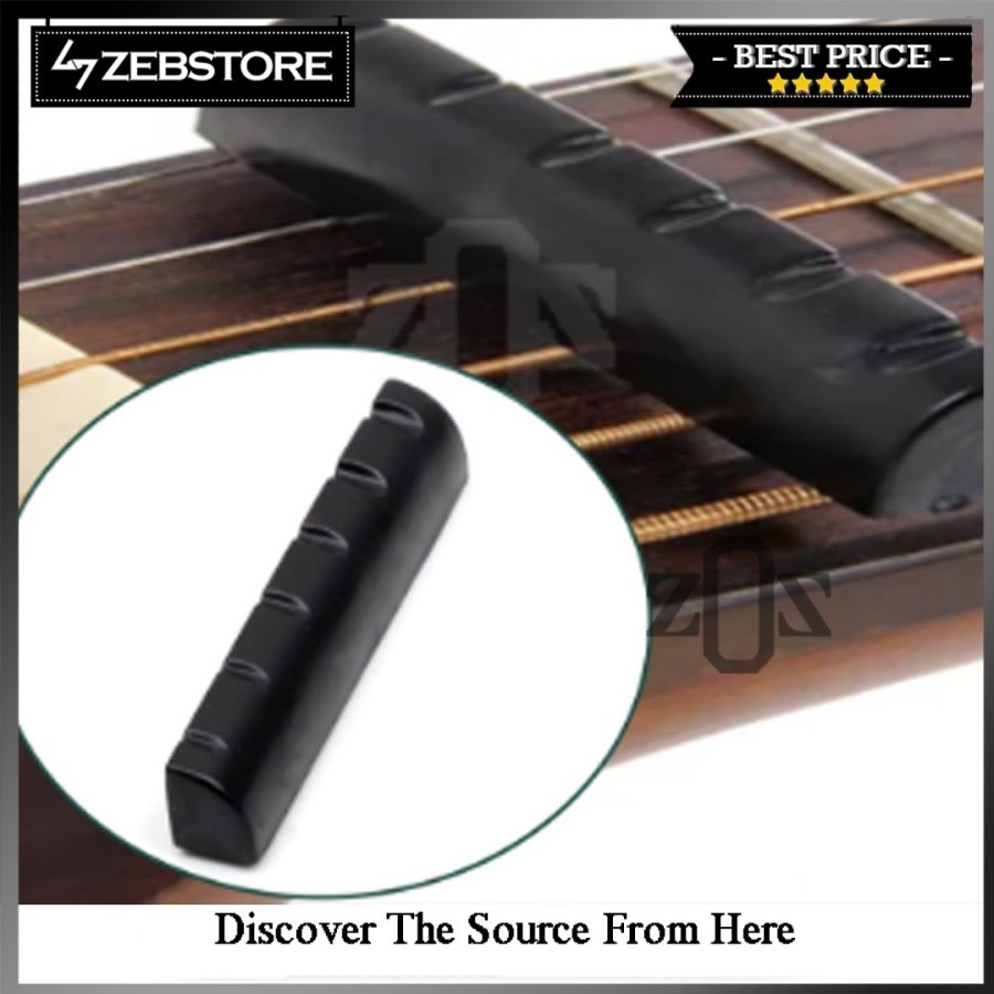 Jual Nut Gitar Akustik Acoustic Plastic 4,3cm A05 Black | Shopee Indonesia