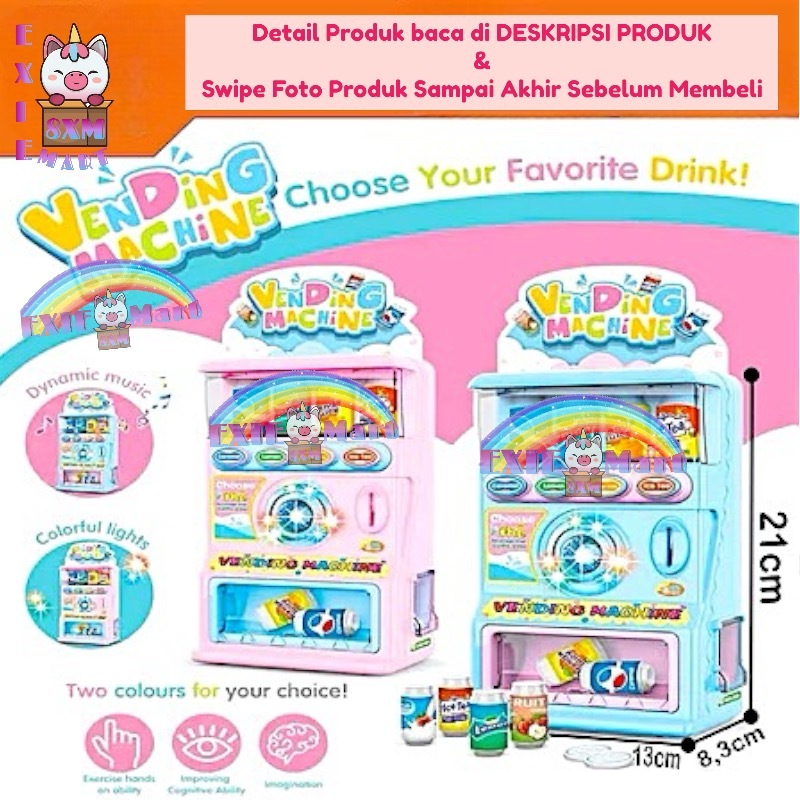 Jual MAINAN ANAK MESIN MINUMAN OTOMATIS ADA MUSIK DAN LAMPU - VENDING ...