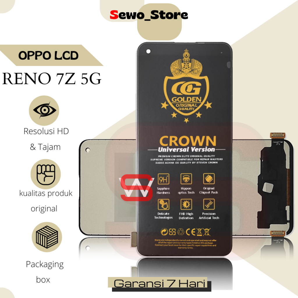 Jual LCD OPPO RENO 7Z 5G / TOUCHSCREEN OPPO A95 4G / RENO 7Z 5G / RENO ...
