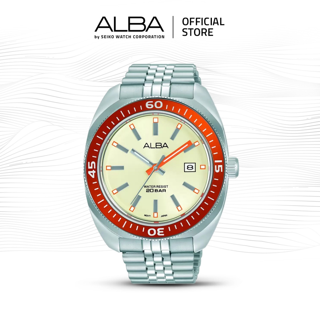 Jual Alba Active Jam Tangan Pria Turtle AS9T89 / AS9T89X1 Quartz ...