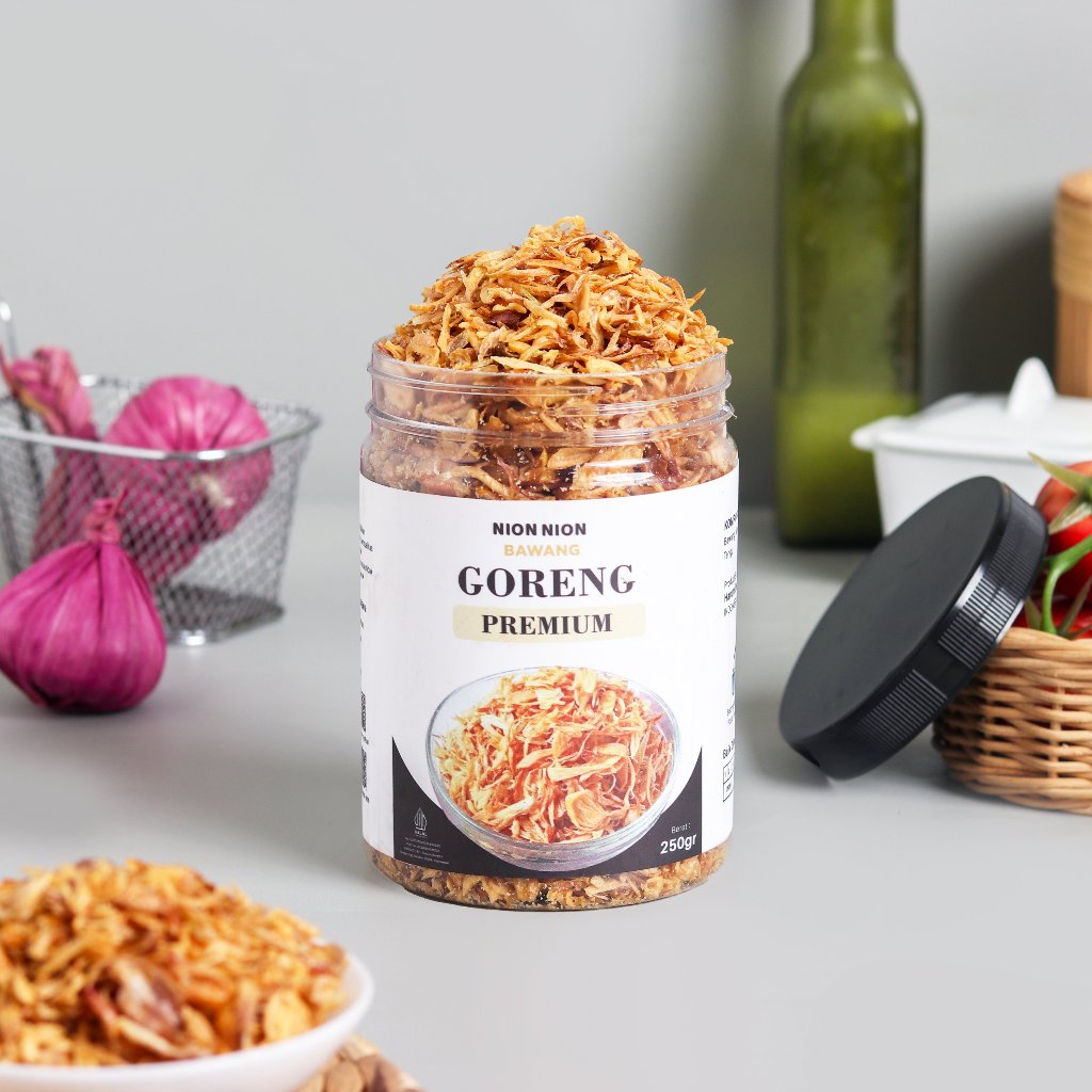 Jual Bawang Goreng Super Premium 250 Gr, Bawang Goreng Brebes, Sumenep Bagor 250 Gram Onion ...