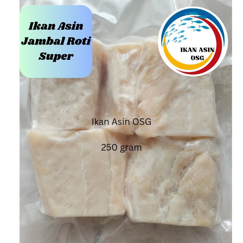 Jual ikan asin jambal roti super 500gr | Shopee Indonesia