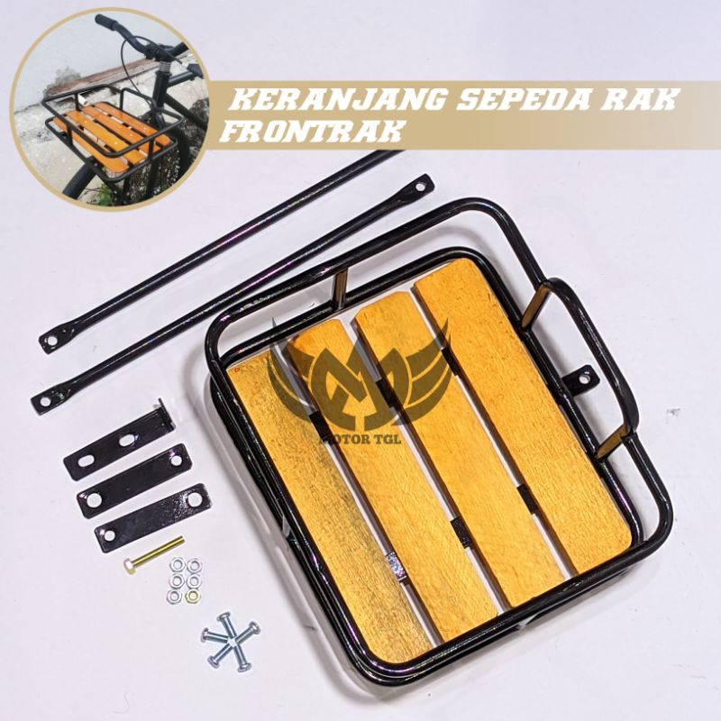 Jual Keranjang Sepeda Depan Rak FrontRack Universal Model Vintage ...