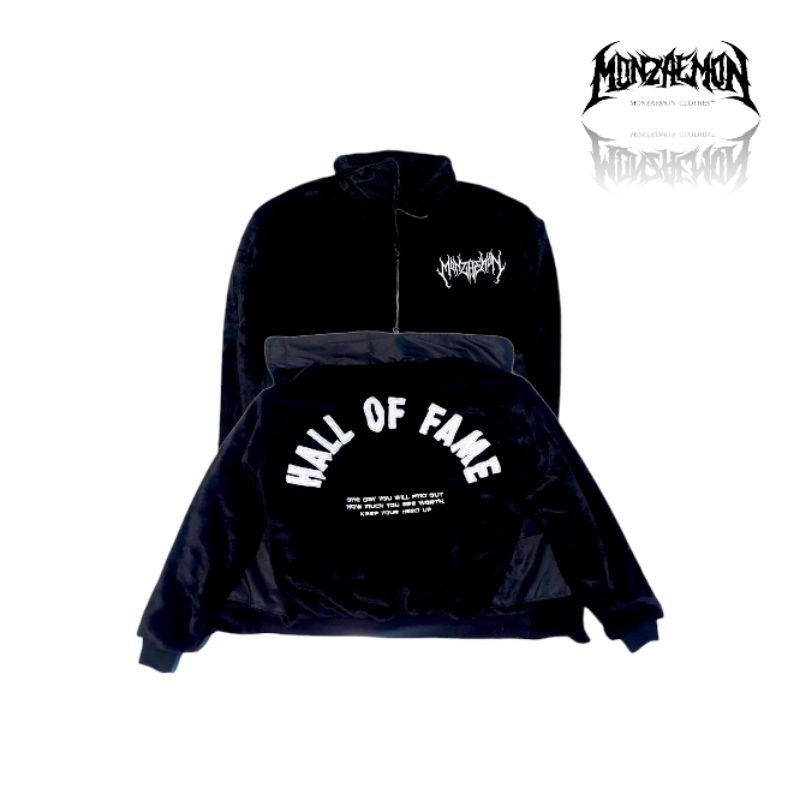 Jual Double Zipper Sherpa Jacket | Hall Of Fame | Monzaemon Clothes ...