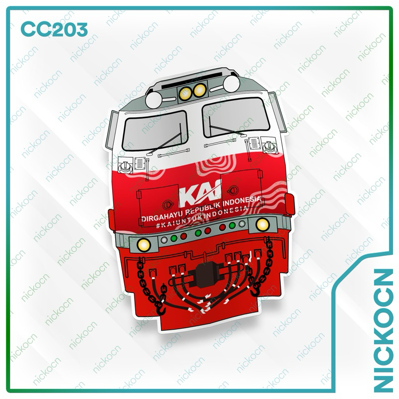 Jual Stiker Lokomotif CC203 | Shopee Indonesia