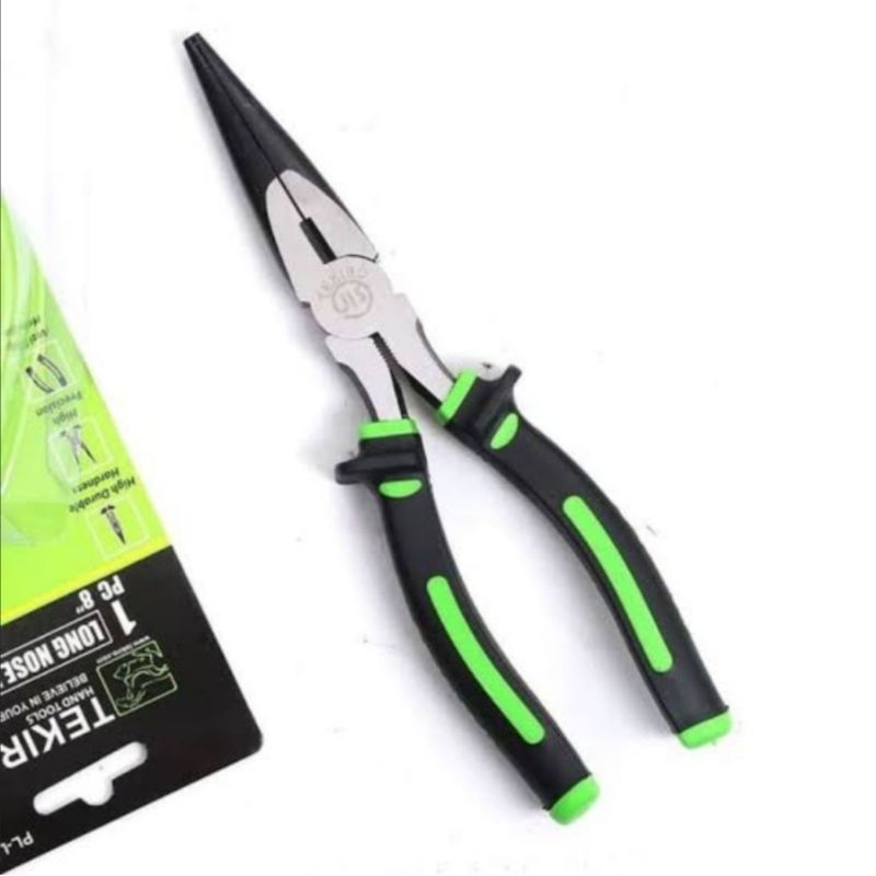 Jual TEKIRO TANG LANCIP 6 INCH 8 INCH / tekiro long nose pliers 6 inch 8 inch | Shopee Indonesia