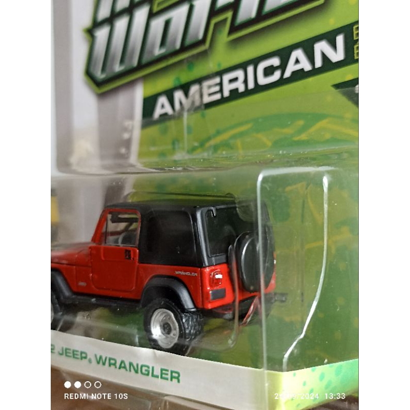 Jual Jeep Wrangler 1992 Diecast 1:64 | Shopee Indonesia