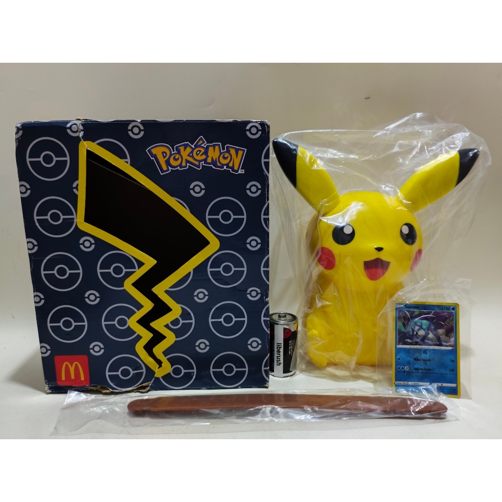 Jual Limited happy meals mcd pokemon pikachu carrier storage popcorn ...