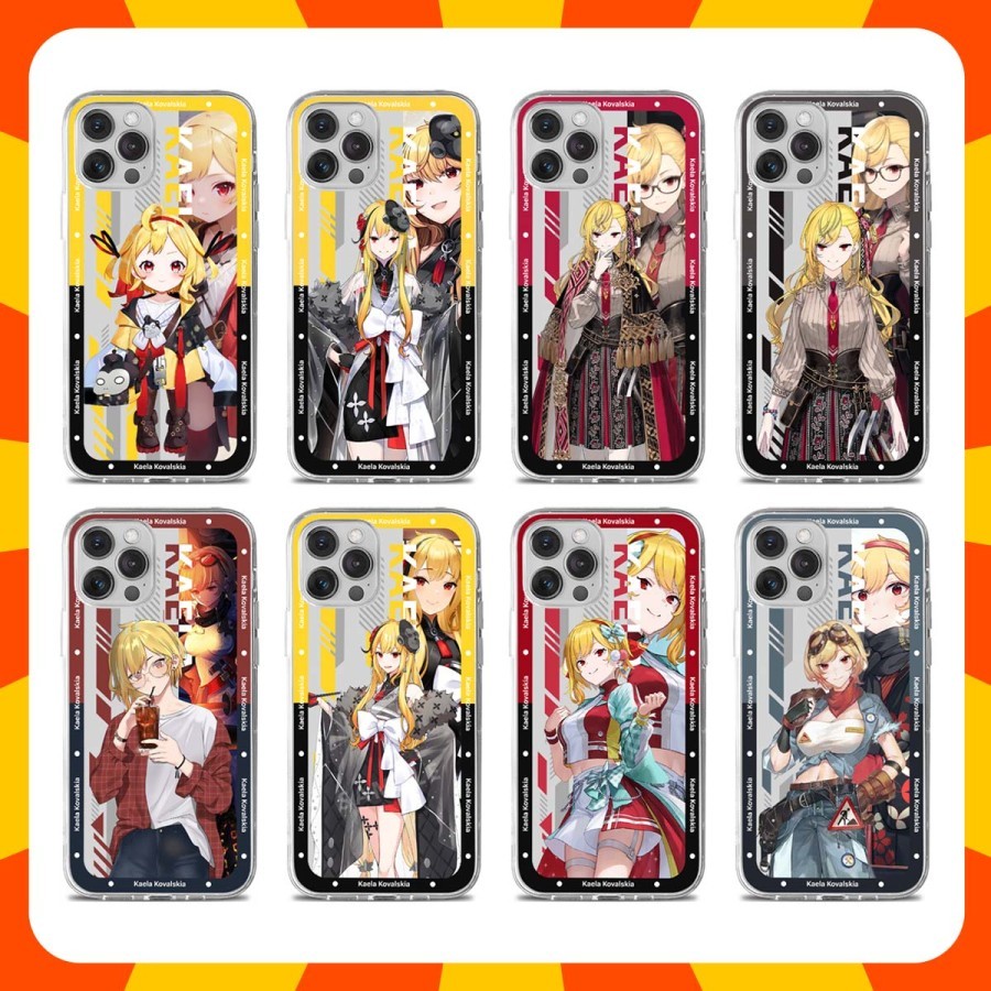 Jual Custom Casing Kaela Kovalskia Hololive Indonesia Id Vtuber Phone ...