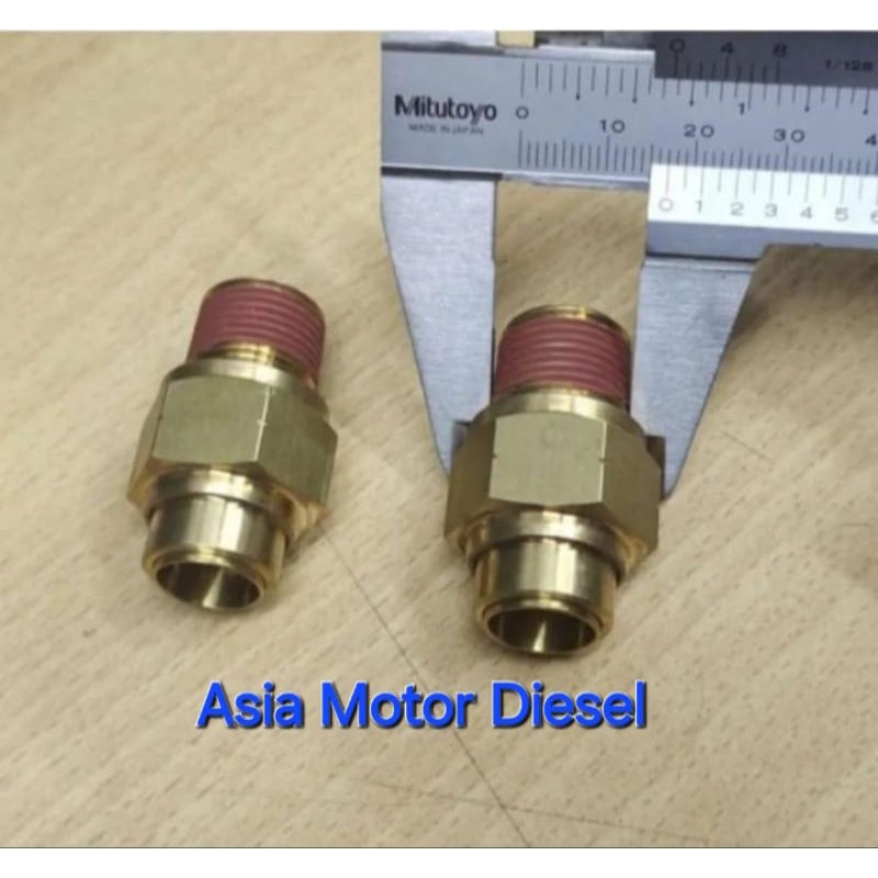 Jual CONNECTOR NEPEL CHAMBER BELAKANG HINO 500 UKURAN DRAT 12 MM X ...