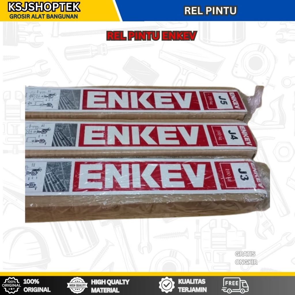 Jual REL PINTU SLIDING / REL GANTUNG / REL PINTU GESER GANTUNG J3 J4 ...